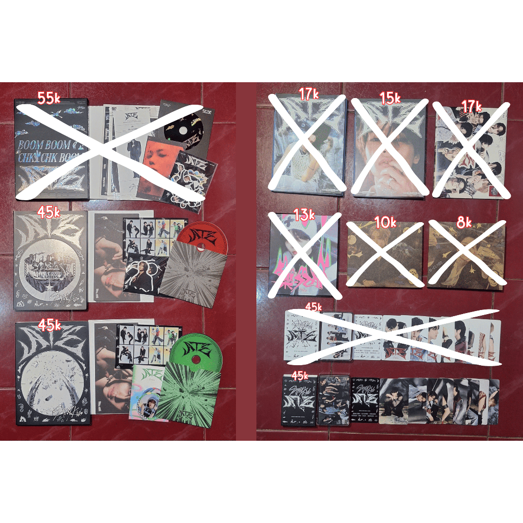 PUTIH HITAM [READY] Stray Kids Album Only ATE Limited Standard Chk Chk ...