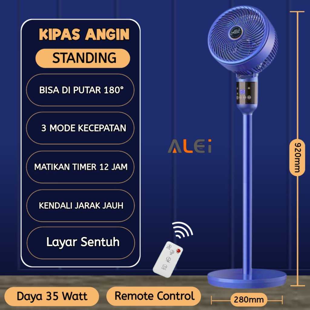 Fan / REMOTE STANDING FAN / STANDING TOUCH SCREEN ROTATION FAN 180 ...