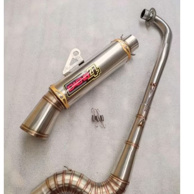 Daeng sai4 Pipe canister conical open specs exhaust Pipe for Wave 125 ...