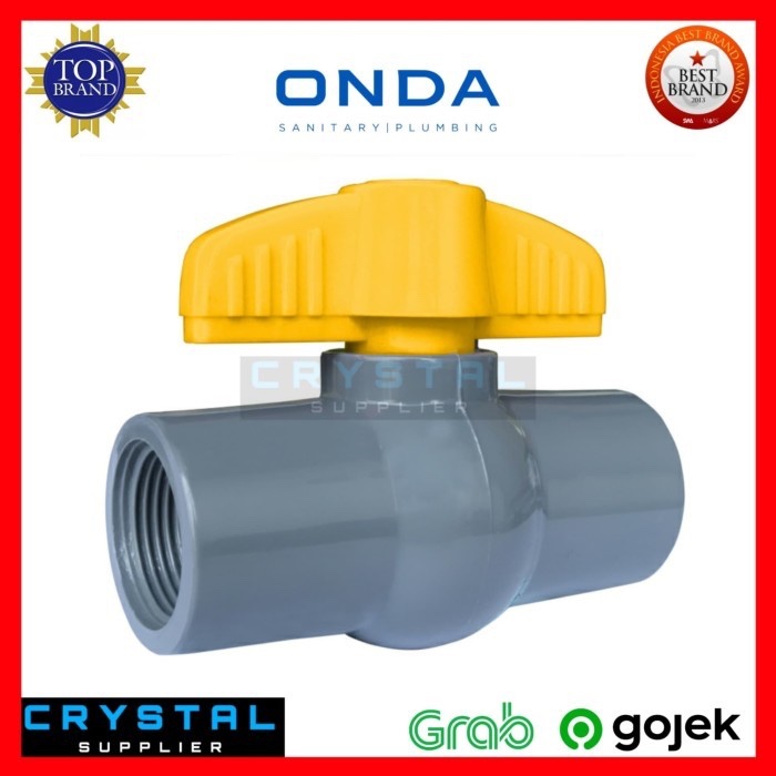Stop FAUCET ONDA PVAG 1" inch PVC Drat / Ball Valve / Water Tap ...