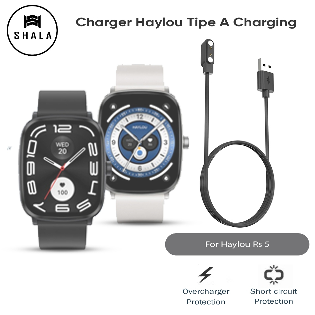 Haylou Solar RS5 LS19 Smartwatch Type A Charging Charger Cable | Shopee ...