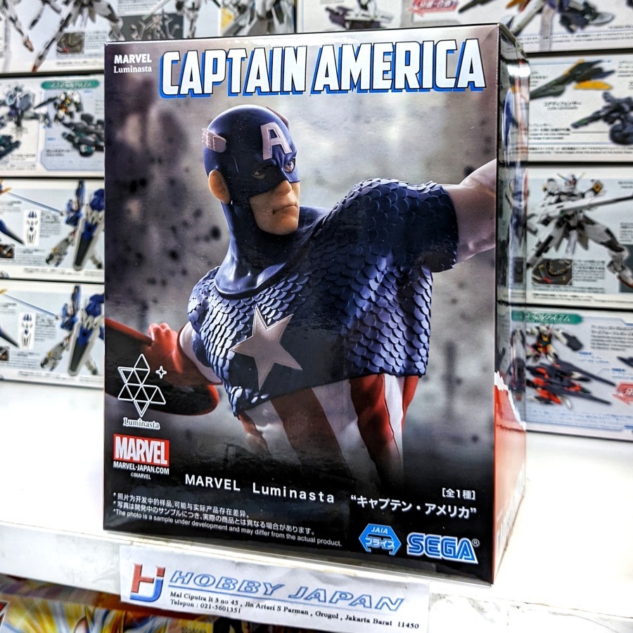 Luminasta Marvel Figure - Captain America | Shopee Malaysia