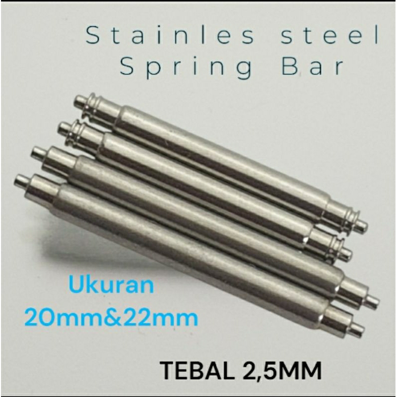 20/22mm Pen Spring Bar Watch Leather Strap Seiko Chain Thickness 2.5mm ...