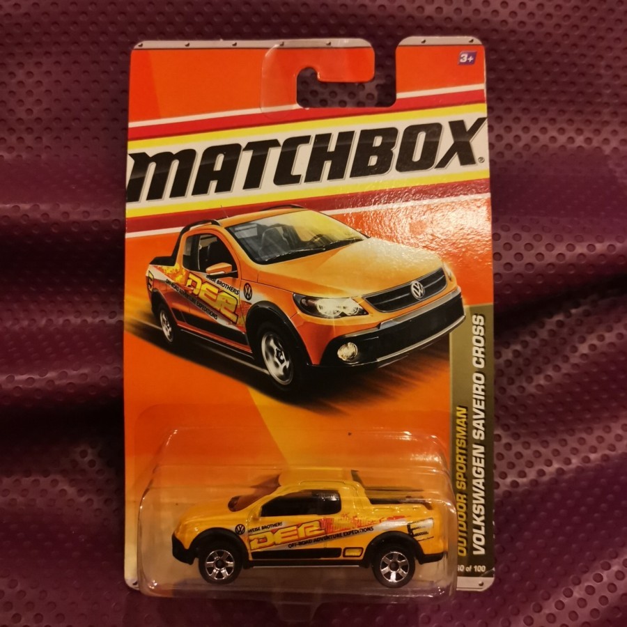 Matchbox Volkswagen Saveiro Cross Orange Orange | Shopee Malaysia