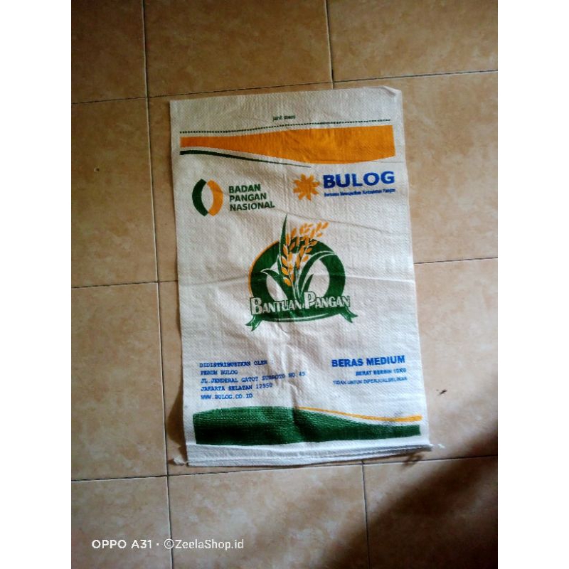 New 10 kg bulog rice sack | Shopee Malaysia