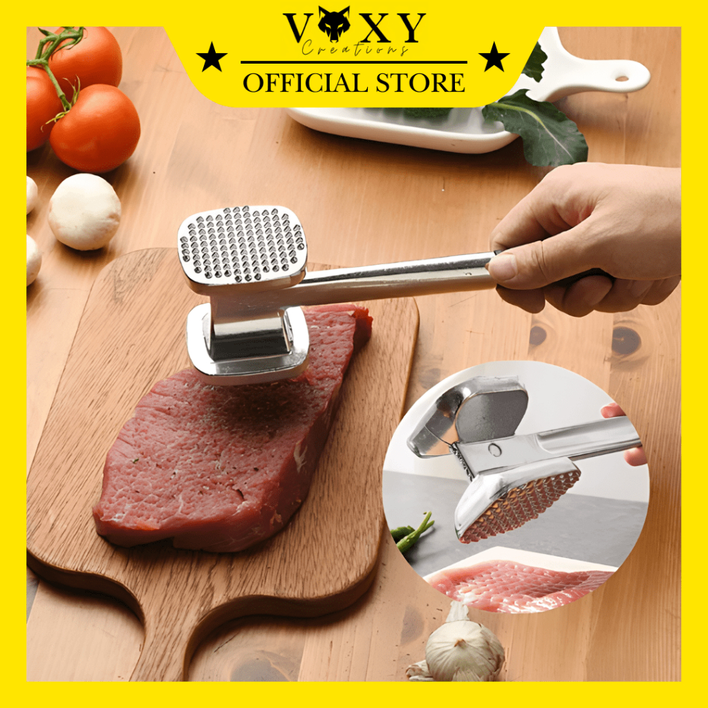 Stainless Meat Tenderizer Meat Hammer / Stainless Meat Tenderizer ...