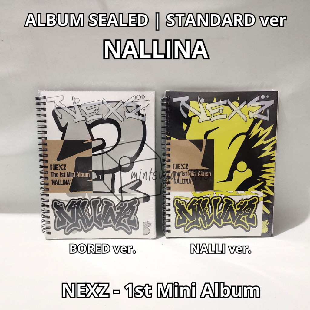 [ Ready SEALED OFFICIAL ] NEXZ - 1st Mini Album [ NALLINA ] ( STANDARD / REGULAR / PHOTOBOOK ver ...
