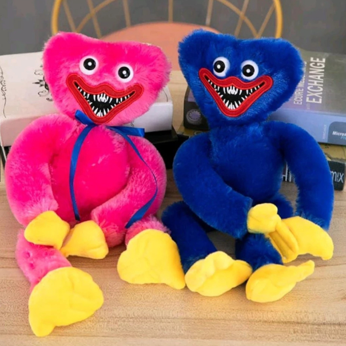 (Yhomart) Huggy Wuggy Game Doll Soft animated Poppy Playtime children's ...