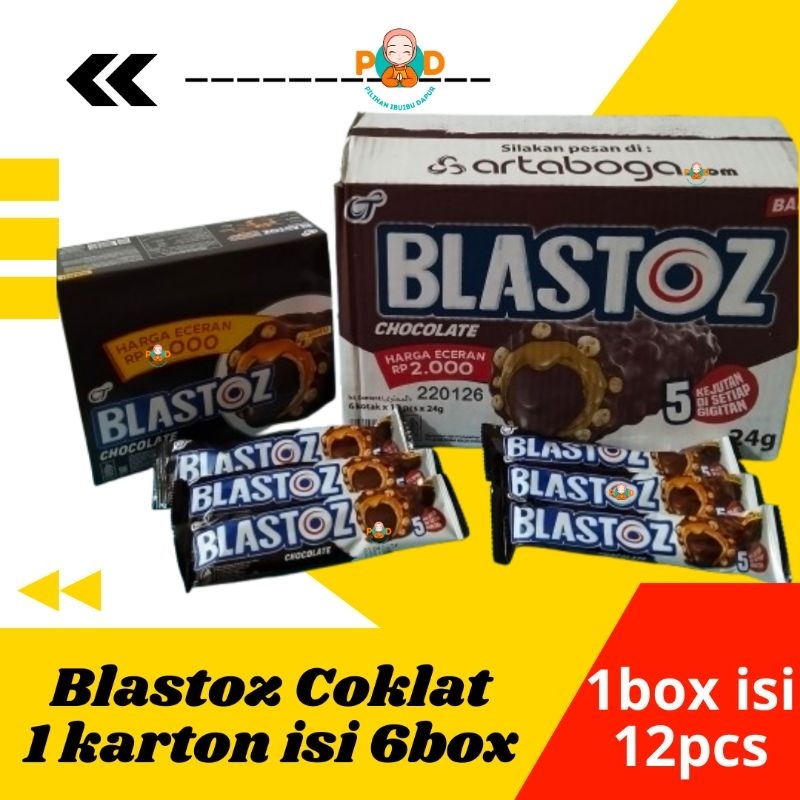 Blastoz CHOCOLATE WAFER ROLL KRISPI CHOCOLATE SALUT RICE | Shopee Malaysia