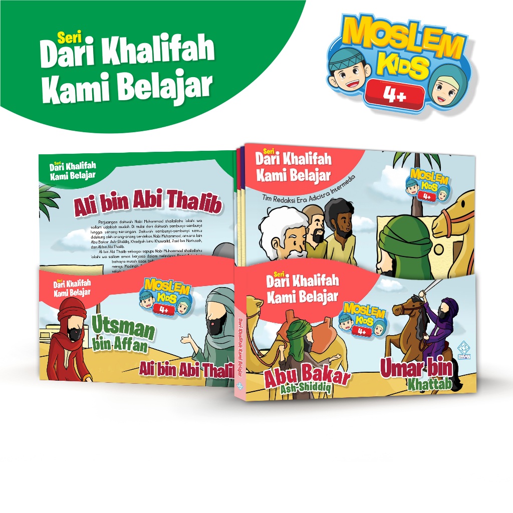 Khulafaur Rasyidin Series children's story book from the Caliph we ...