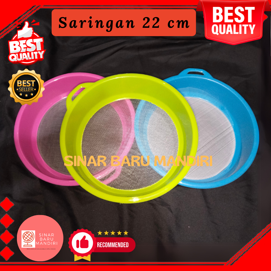 Flour strainer / 22 cm Nelson plastic strainer / santen strainer ...