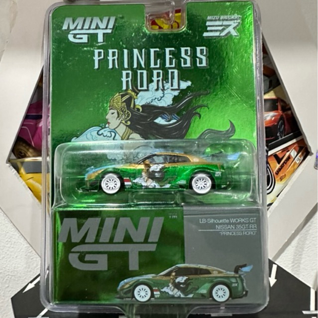 Nissan 35GT-RR Mini GT LB-Silhouette Works GT Princess Roro | Shopee ...