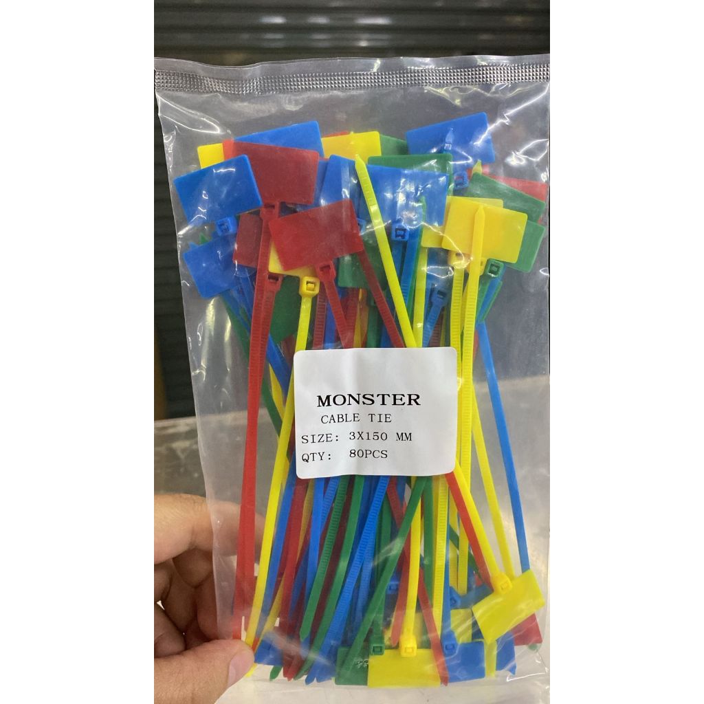Cable Ties color label size 3x150 mm (15 cm) | Shopee Malaysia