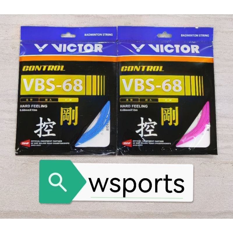 Original Victor VBS 68 VBS68 Badminton Strings | Shopee Malaysia