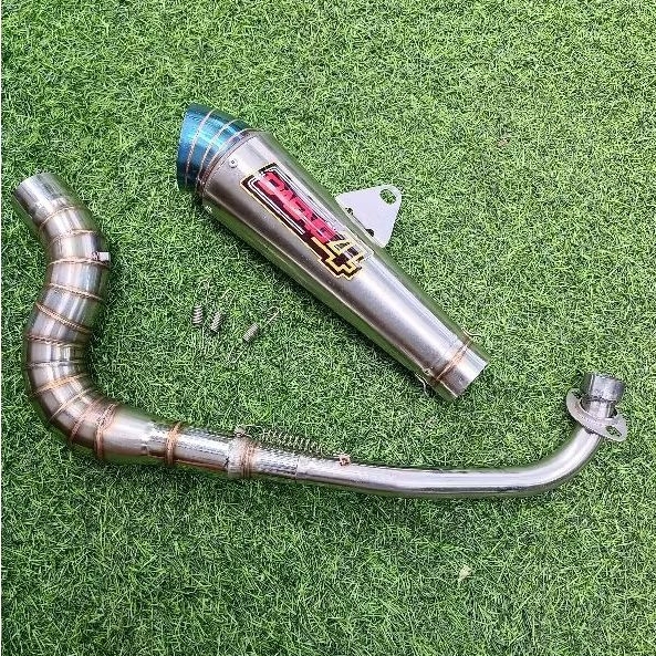 Daeng sai4 Pipe canister conical open specs exhaust Pipe for Wave 125 ...