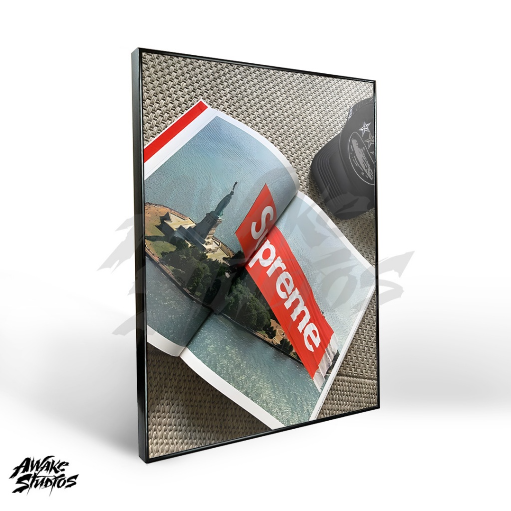 Supreme Frame Poster - Frameblock | Shopee Malaysia