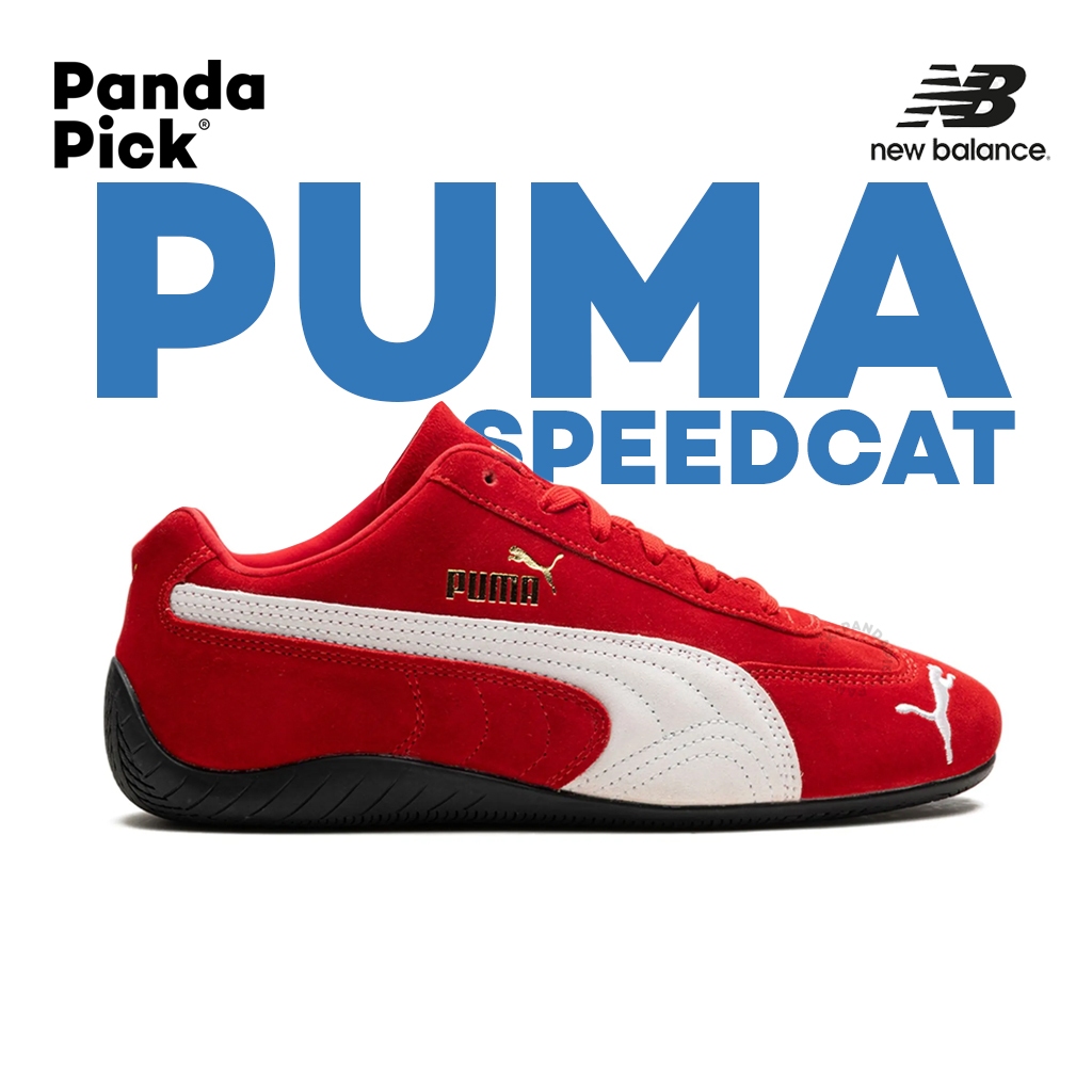 Puma Speedcat OG Red 100% Sneakers - PANDA PICK | Shopee Malaysia