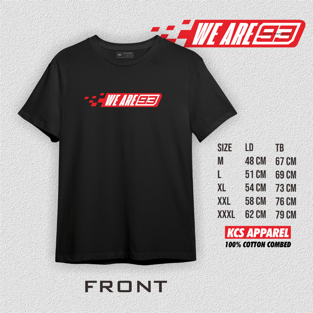 Marc marquez t-shirt number 93 mandalika motogp circuit baju t shirt ...