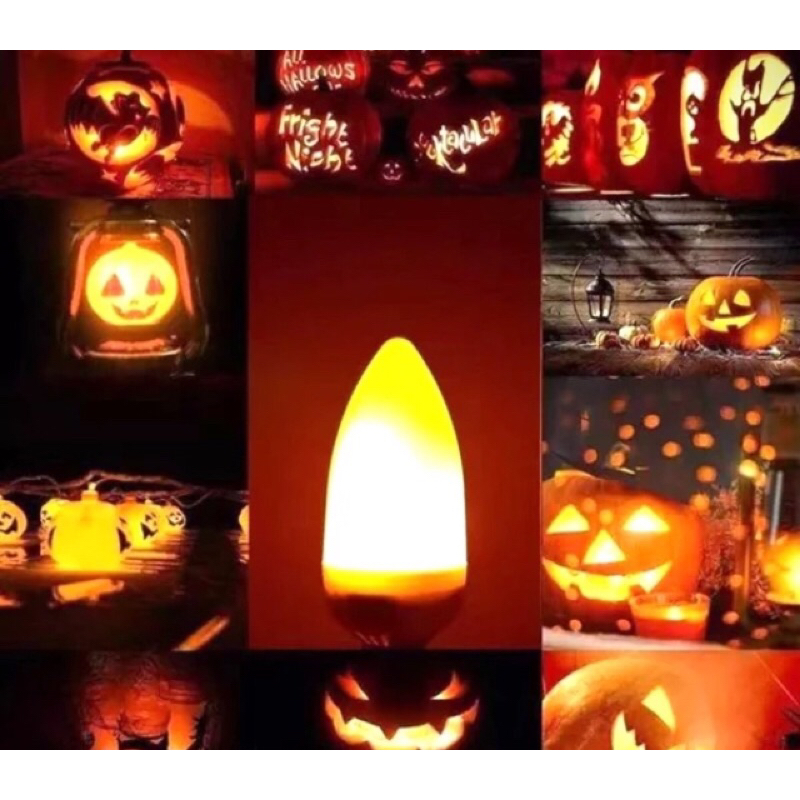 E27 LED FIRE LIGHTS FIRE EFFECTS LED TORCH BULB | Shopee Malaysia