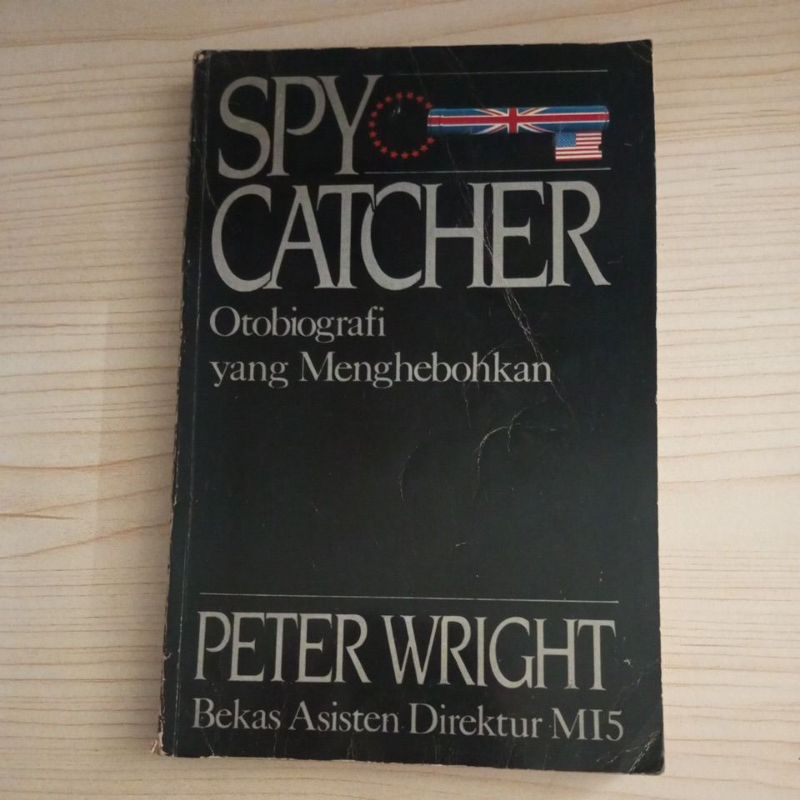 BOOK SPYCATCHER OF AUTOBIOGRAPHY THAT HEAL BY WRIGHT PETER | Shopee ...