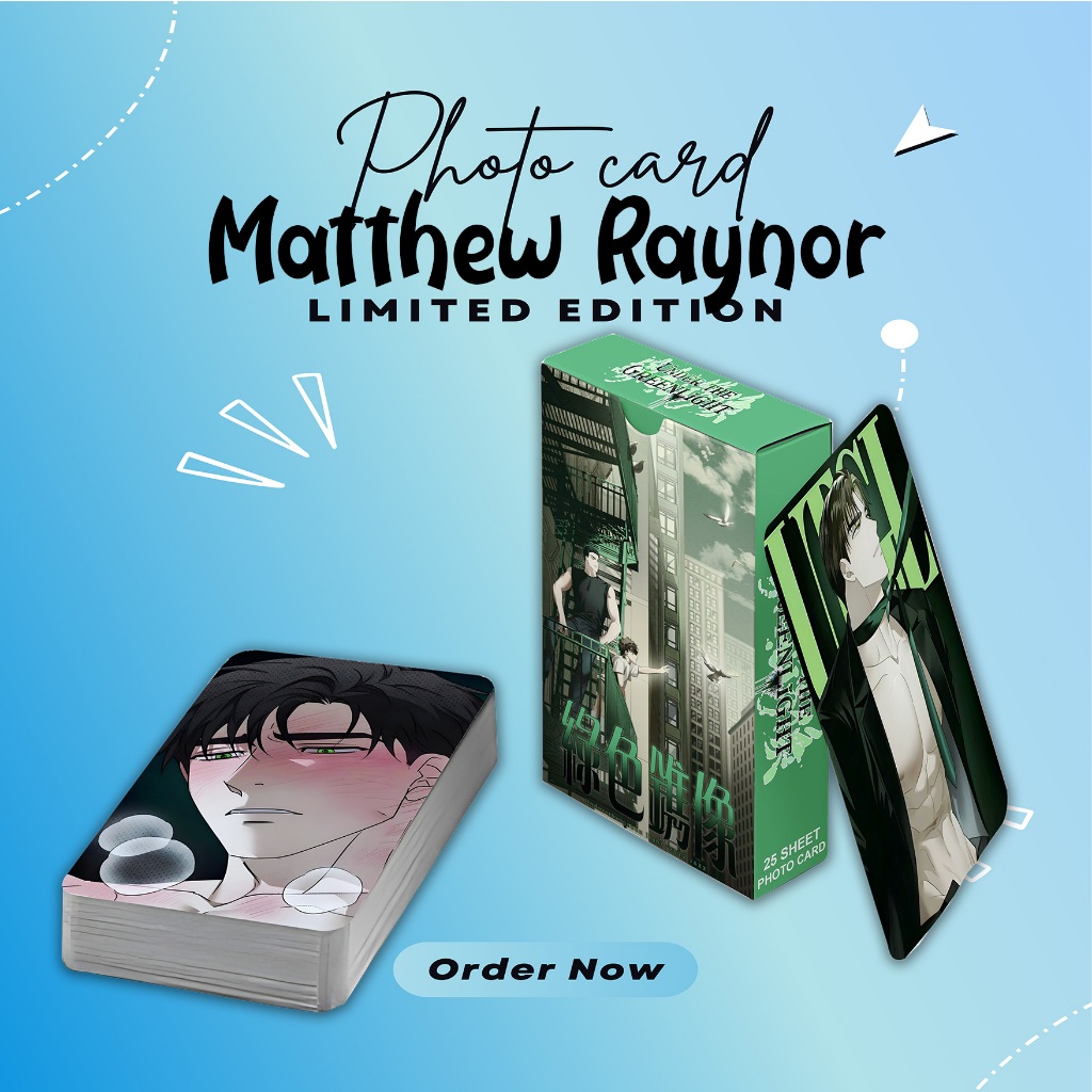 Photocard SET MATTHEW RAYNOR MANHWA UNDERCOVER THE GREEN LIGHT PREMIUM 25 SHEET | Shopee Malaysia