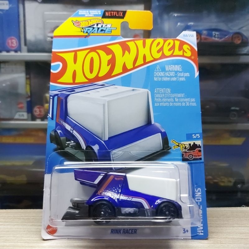 Hot WHEELS RINK RACER BLUE 2024 | Shopee Malaysia