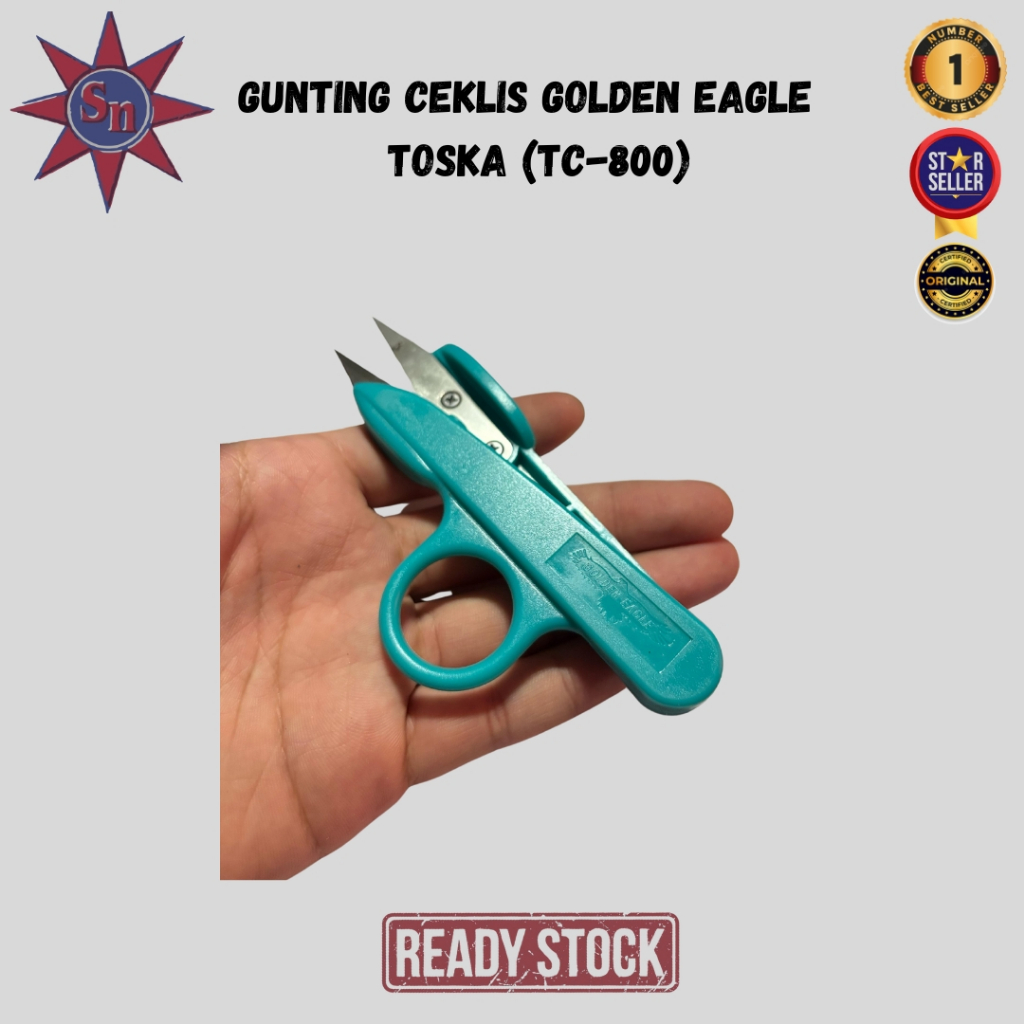 Golden Eagle Tosca Ceklis Scissors 12 Cm (TC-800) | Shopee Malaysia