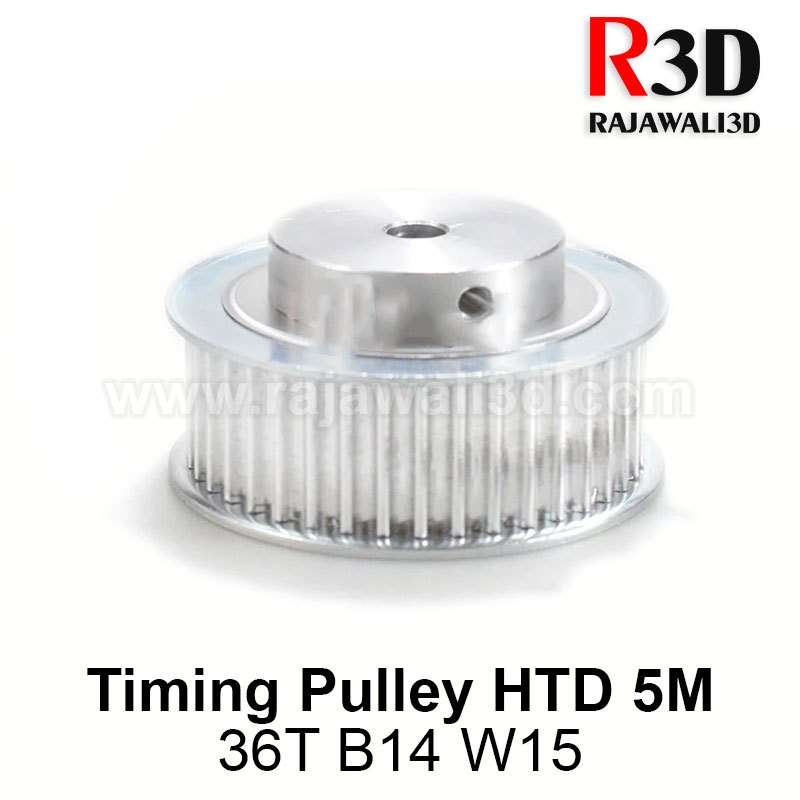 Htd5m Timing Pulley 36 Teeth Bore 14mm Belt 15mm | Shopee Malaysia