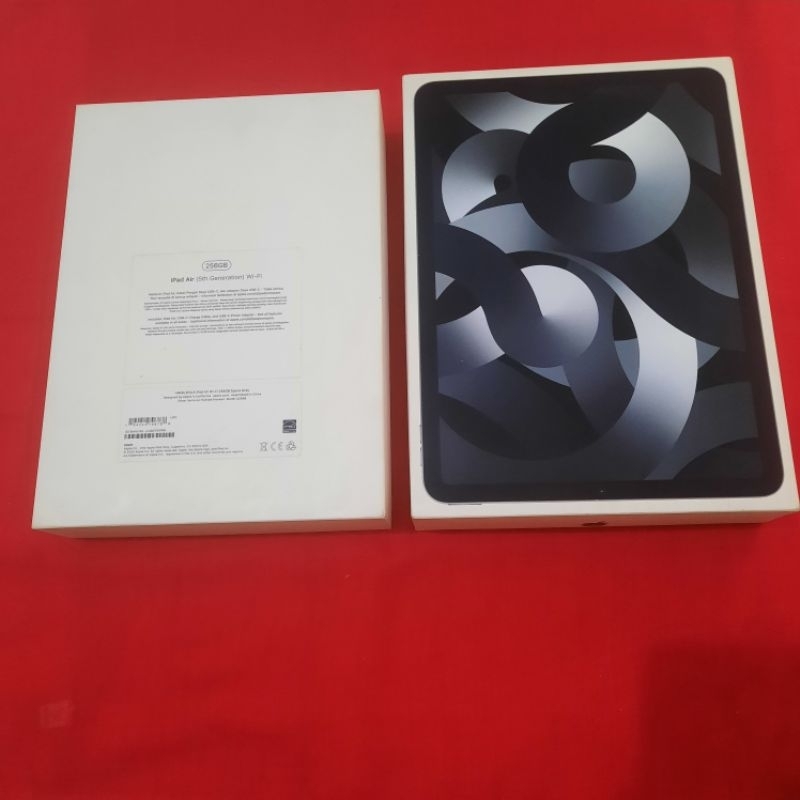 Box box ipad air 5 th generation original 100% removed ibox without ...
