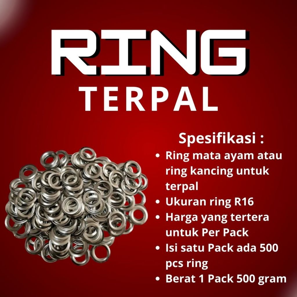 MATA Chicken EYE TERPAL RING/FISH EYE/ BUTTON RING FOR ALL TYPES OF ...