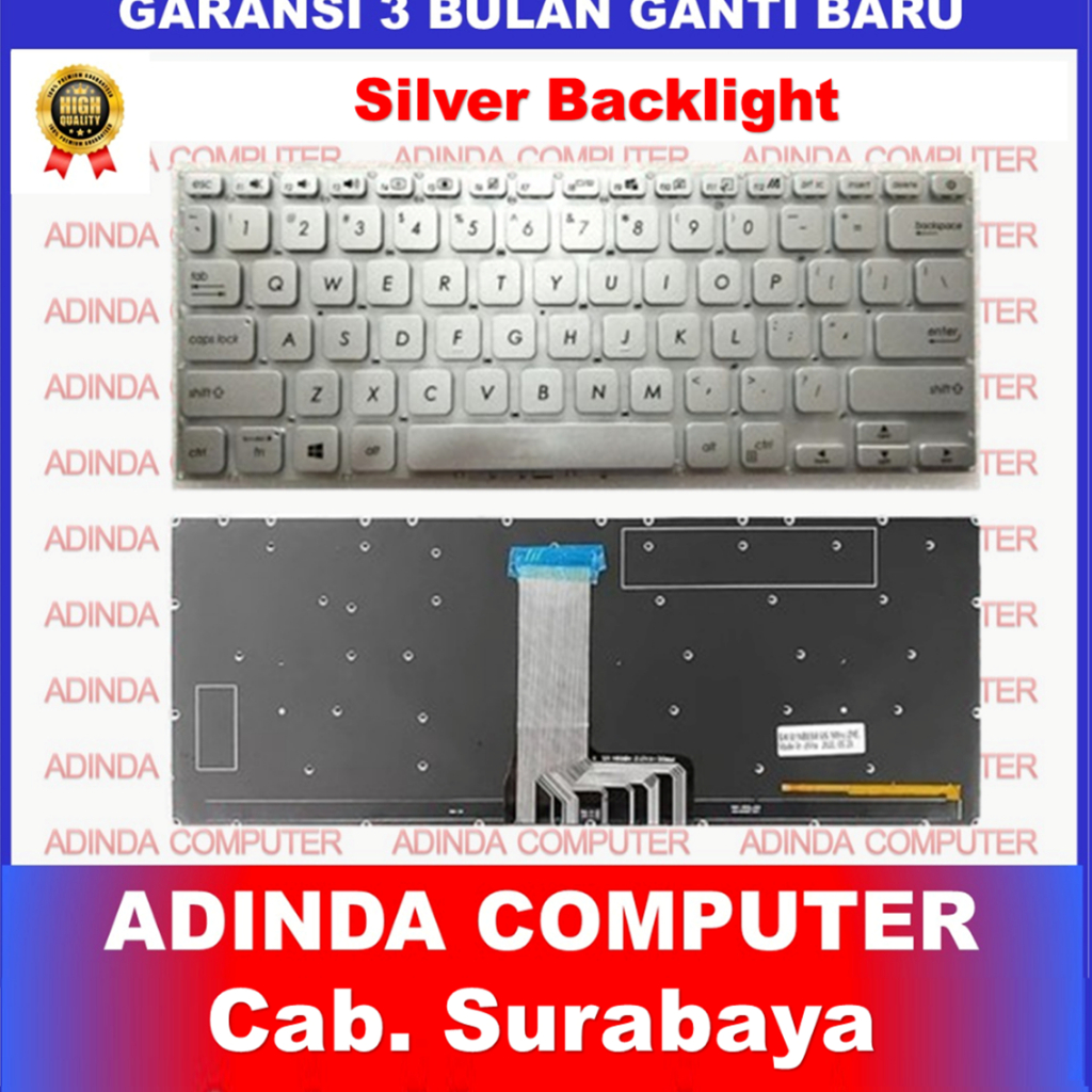 Keyboard Asus X409 A409 A409F A409FA A409J A409JA A409M A409U M409 ...