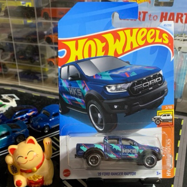 Hotwheels 19 FORD RANGER RAPTOR HKS | Shopee Malaysia