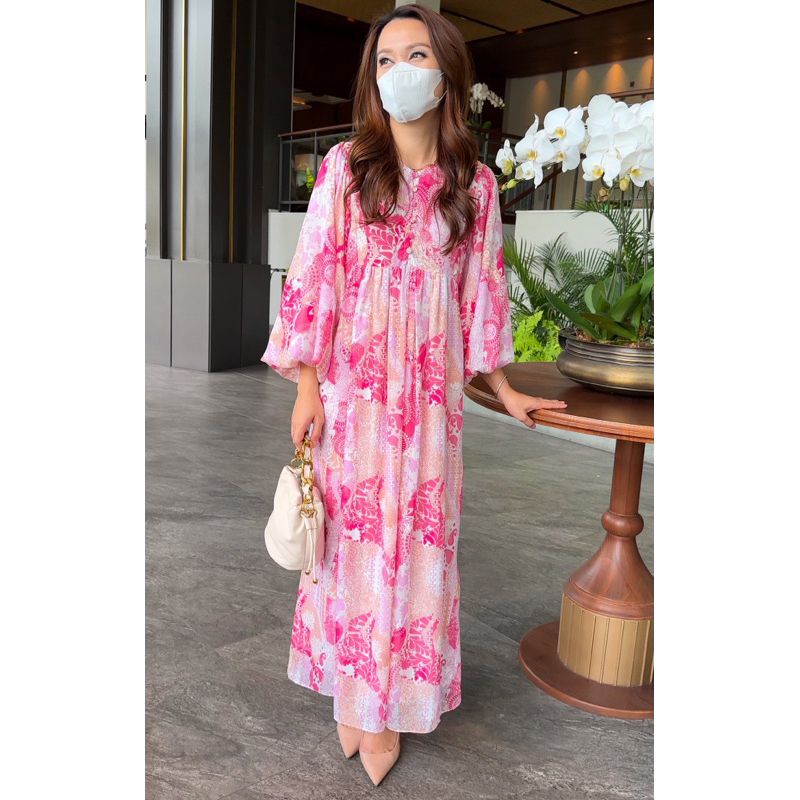 Hakana Gina dress -- women's long sleeve dress | Shopee Malaysia