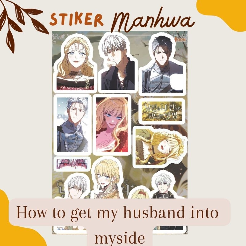 Manhwa A6 Sticker How to Get My Husband Into My Side Waterproof Korean ...
