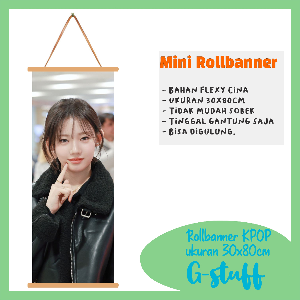 Mini ROLL BANNER RORA BABY MONSTER BAMON | Shopee Malaysia