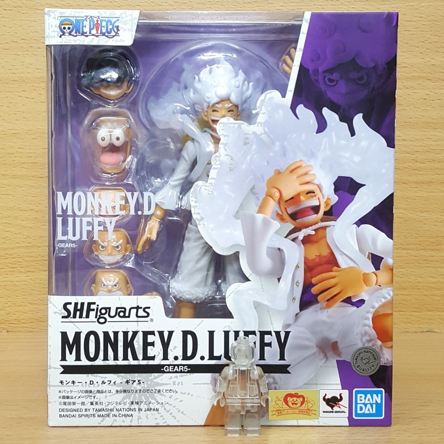 S.H.FIGUARTS Shfiguarts Monkey . D. Luffy -GEAR 5- 155mm Action Figure ...