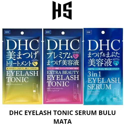 Dhc Eyelash Tonic Extra Beauty 3in1 Eyelash Serum Original Japan ...