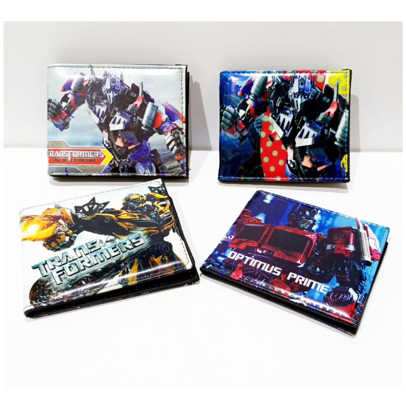Transformers Bumblebee robot folding wallet for boys, cartoon character ...