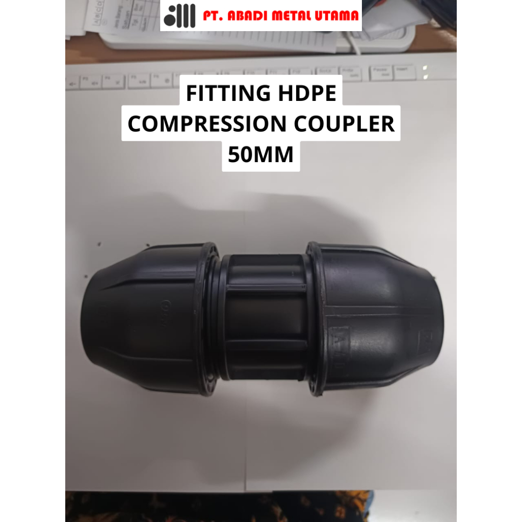 Compression COUPLER HDPE FITTINGS 50MM | Shopee Malaysia