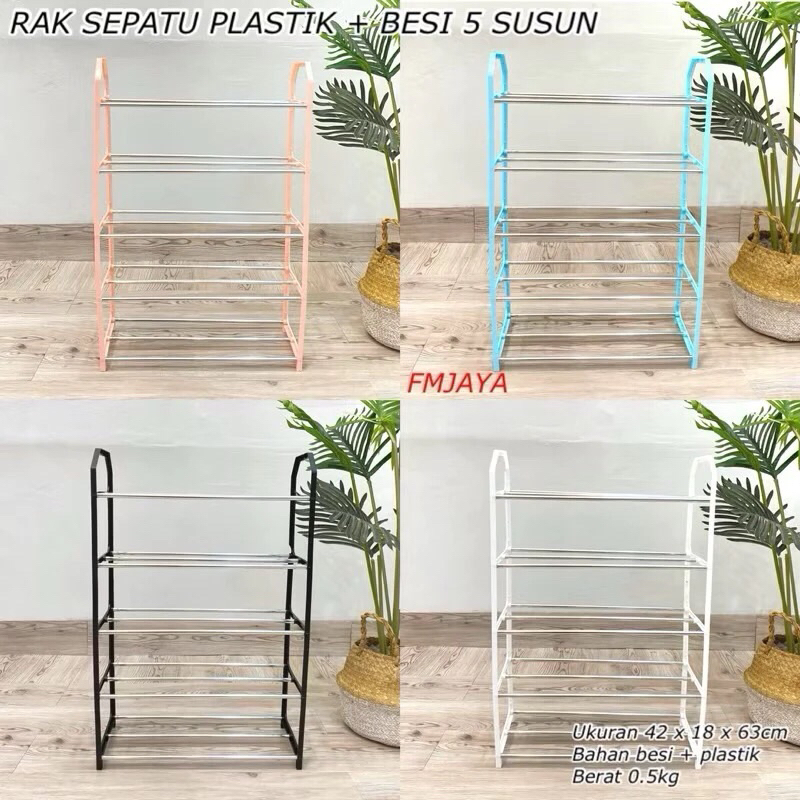 Shoe RACK 4 & 5 STORIES || Portable SHOE RACK || Plastic Shoe Rack ...