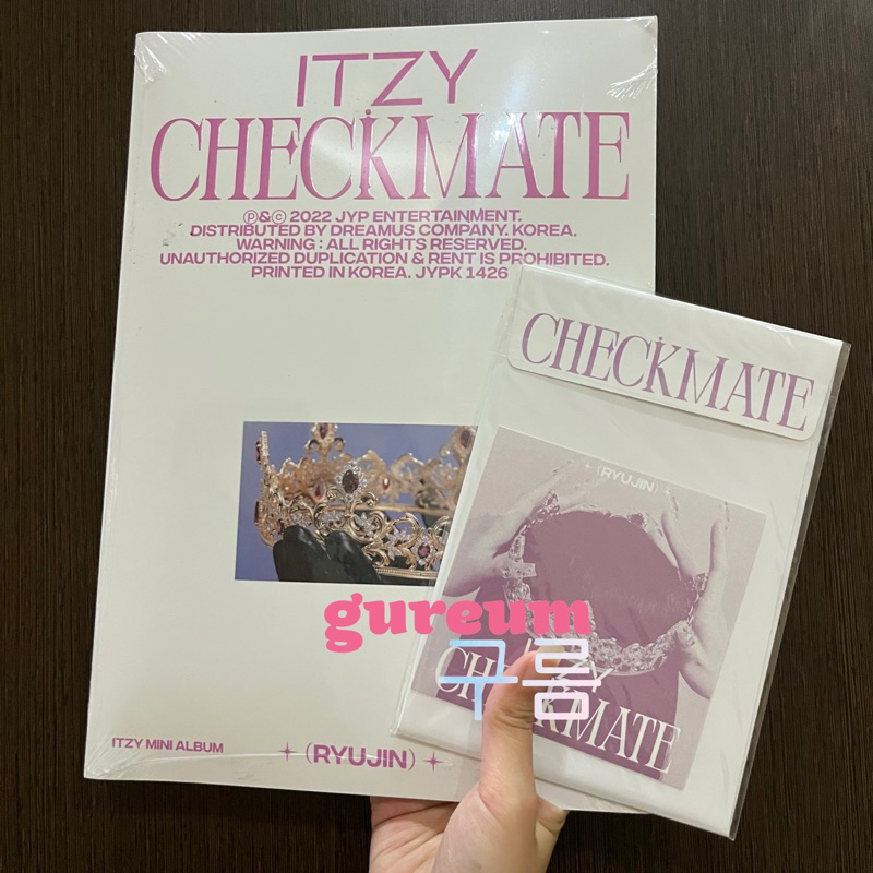 [READY] (SEALED ALBUM) ITZY MINI ALBUM - CHECKMATE (STANDARD EDITION ...