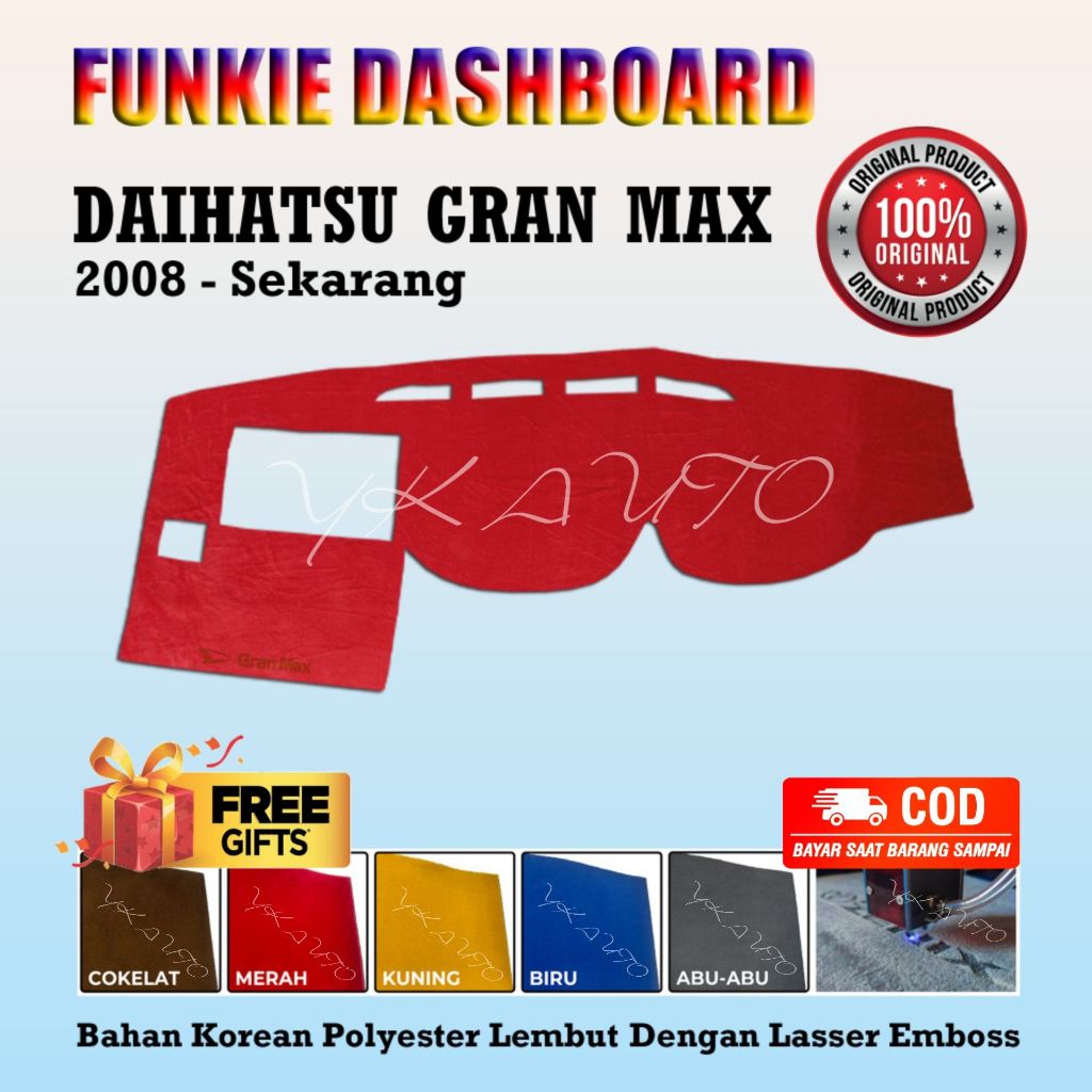 Funkie Dashboard Gran Max Dashboard Cover Daihatsu GranMax Dashboard ...