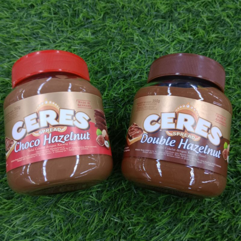 SUKHAMART - CERES CHOCO HAZELNUT & CERES DOUBLE HAZELNUT 350G | Shopee ...