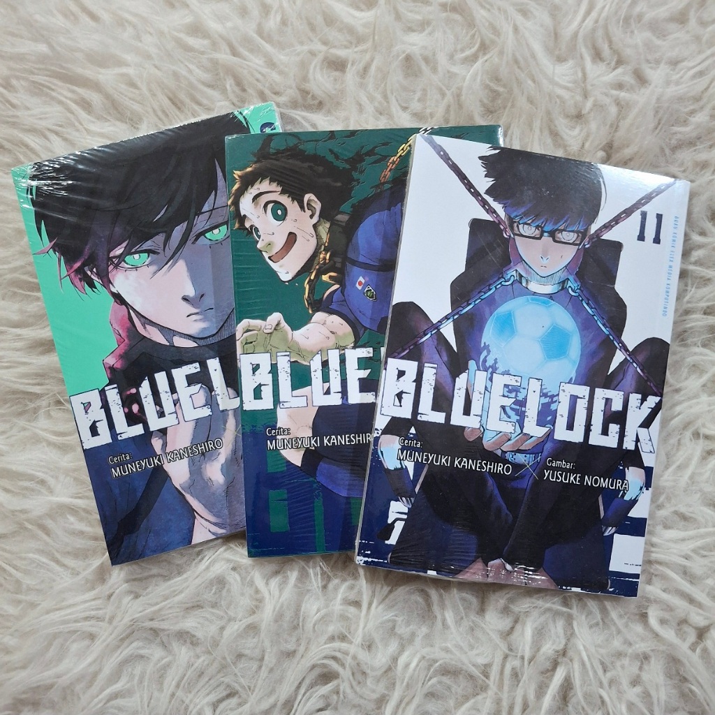 [SEALED] Blue LOCK COMIC VOL. 6 7 10 11 (YUSUKE NOMURA) - ELEX | Shopee ...
