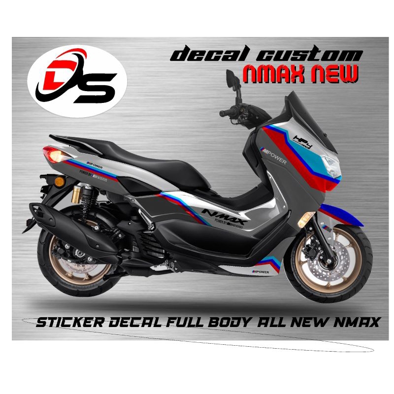 Full body decal sticker for yamaha nmax new motorbike with striping ...