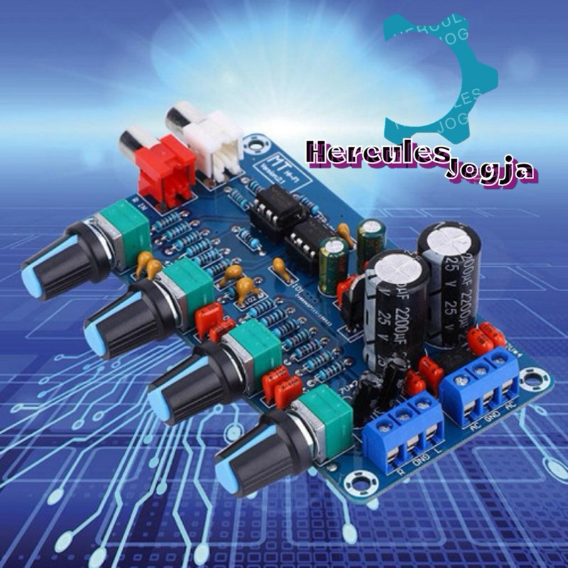 Hifi Stereo Tone Control NE5532 OP-AMP DIY Kit | Shopee Malaysia