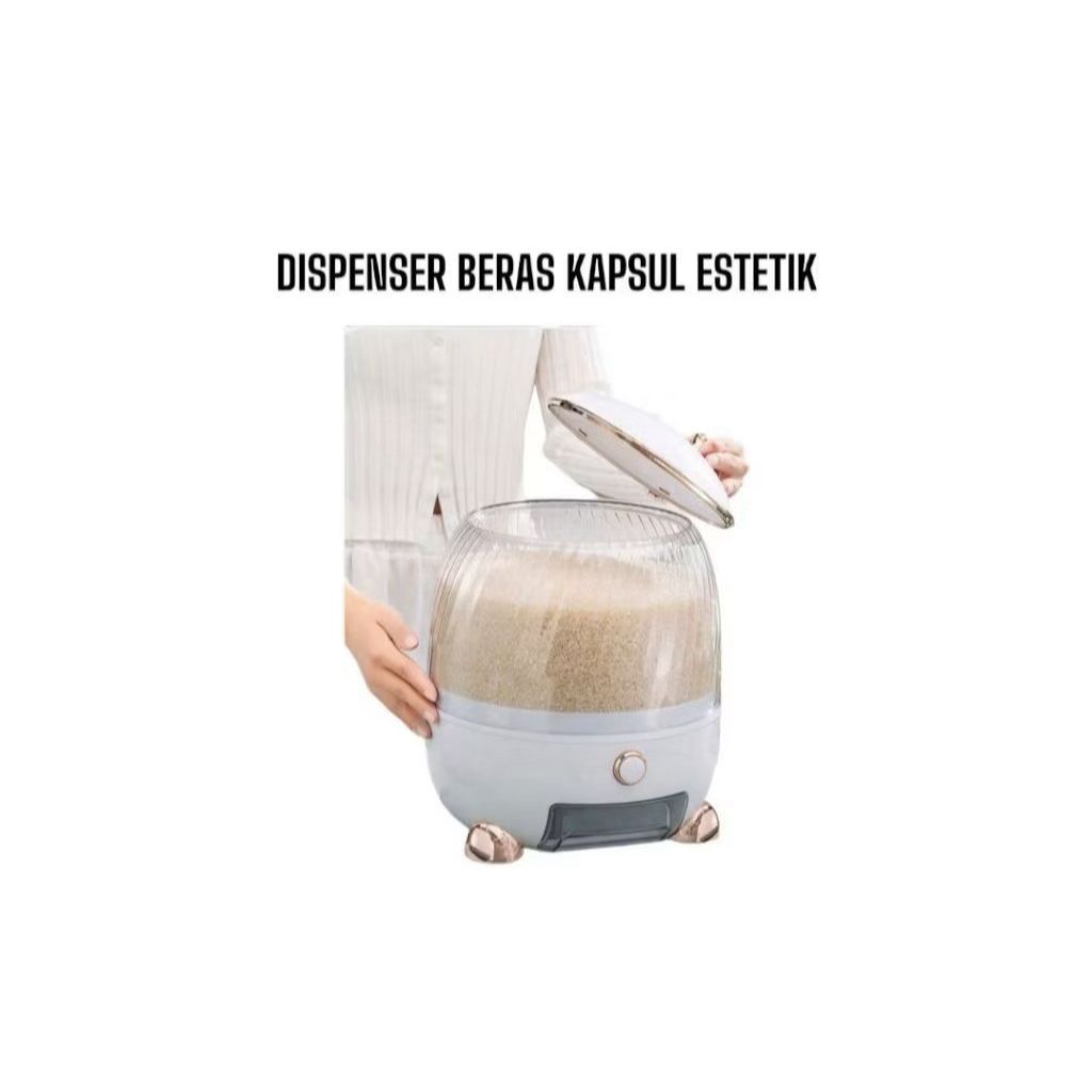 Aesthetic Rice Dispenser Capsule Luxury Antique Rice Dispenser Rice ...