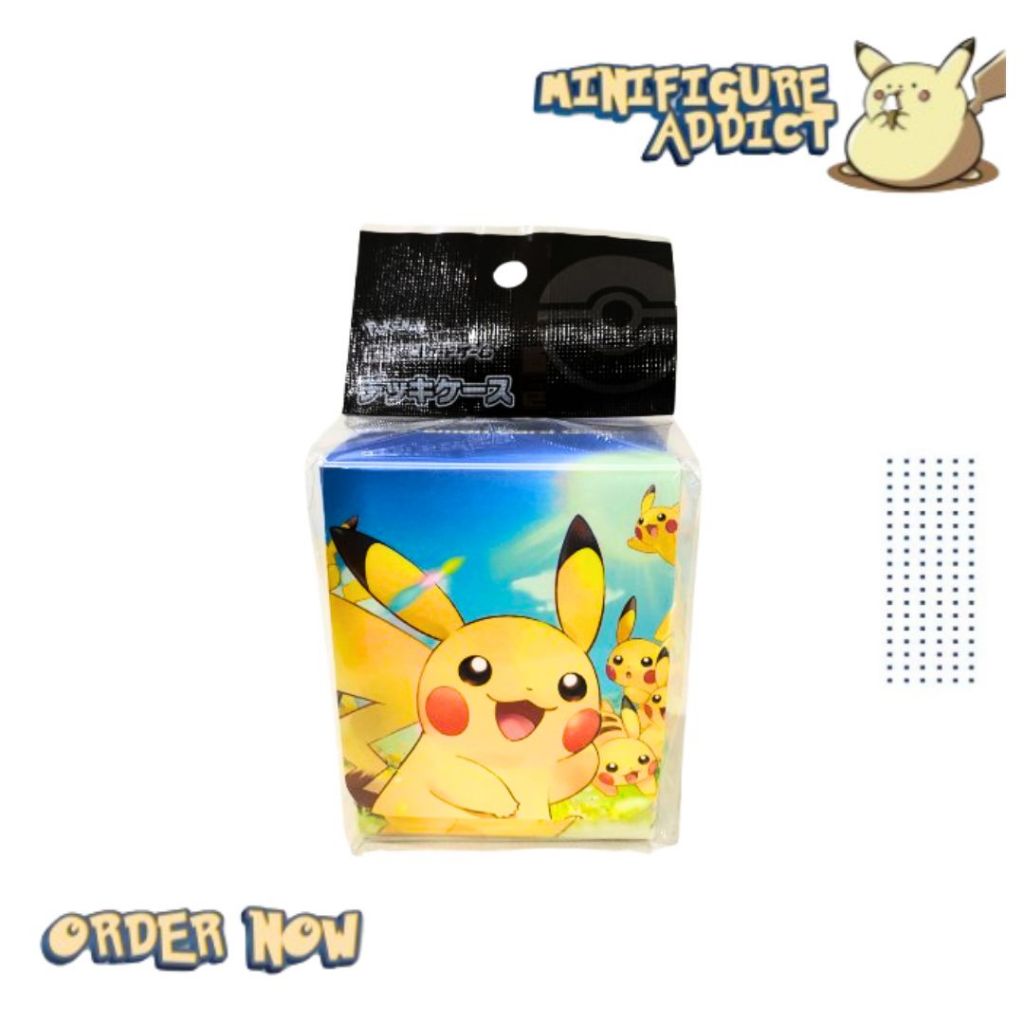 Deck Box Pokemon TCG Japan Pikachu/Gengar/Mistika Original Pokemon TCG ...