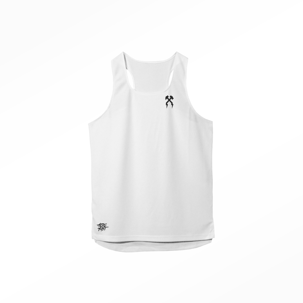 Geuwatt Aerofast Racing Basic Running Singlet - White | Shopee Malaysia
