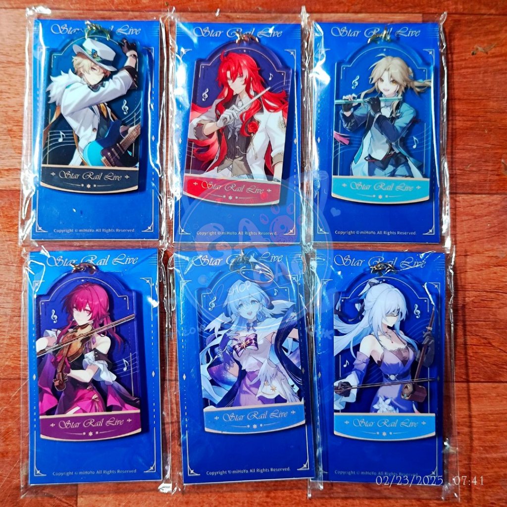 HONKAI STAR RAIL HSR [MIHOYO] LIVE Concert 2024 Pendant | Shopee Malaysia